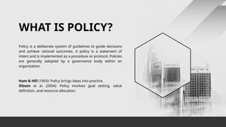 Policy Cycle: Monitoring & Evaluation.pptx