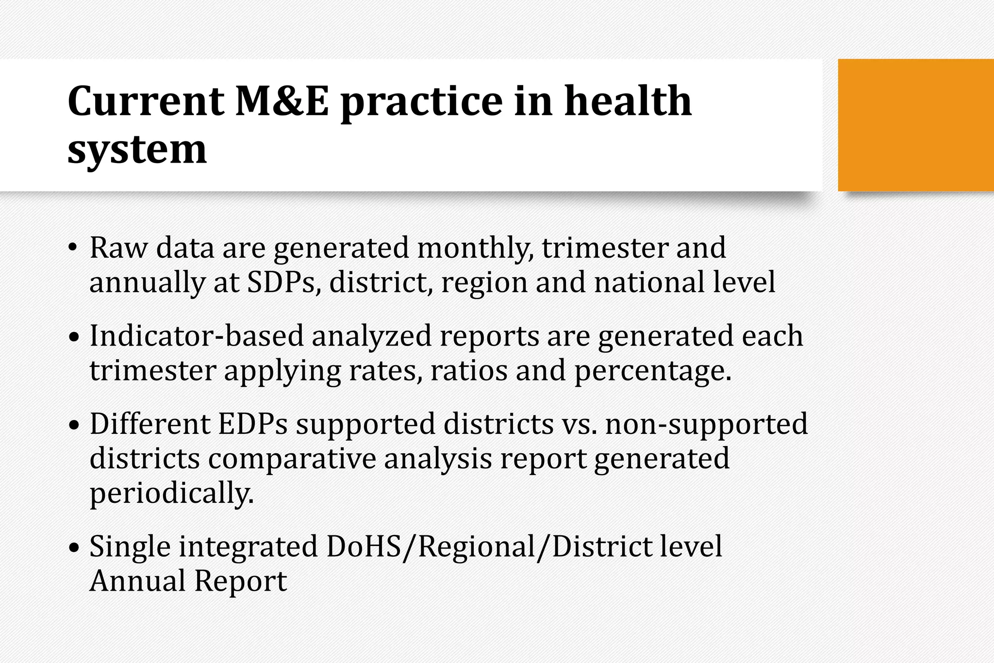The Basics of Monitoring, Evaluation and Supervision of Health Services ...
