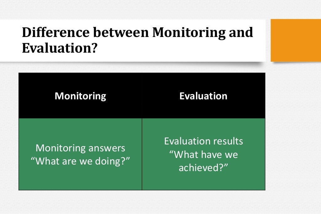 The Basics of Monitoring, Evaluation and Supervision of Health Servic…