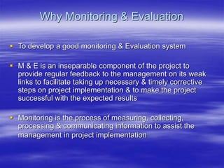 Monitoring & Evaluation | PPT