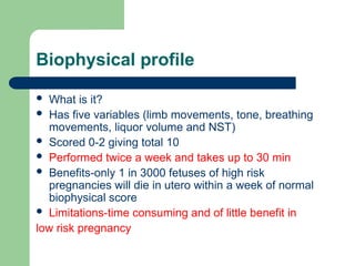 Monitoring. fetal. well being. .ppt