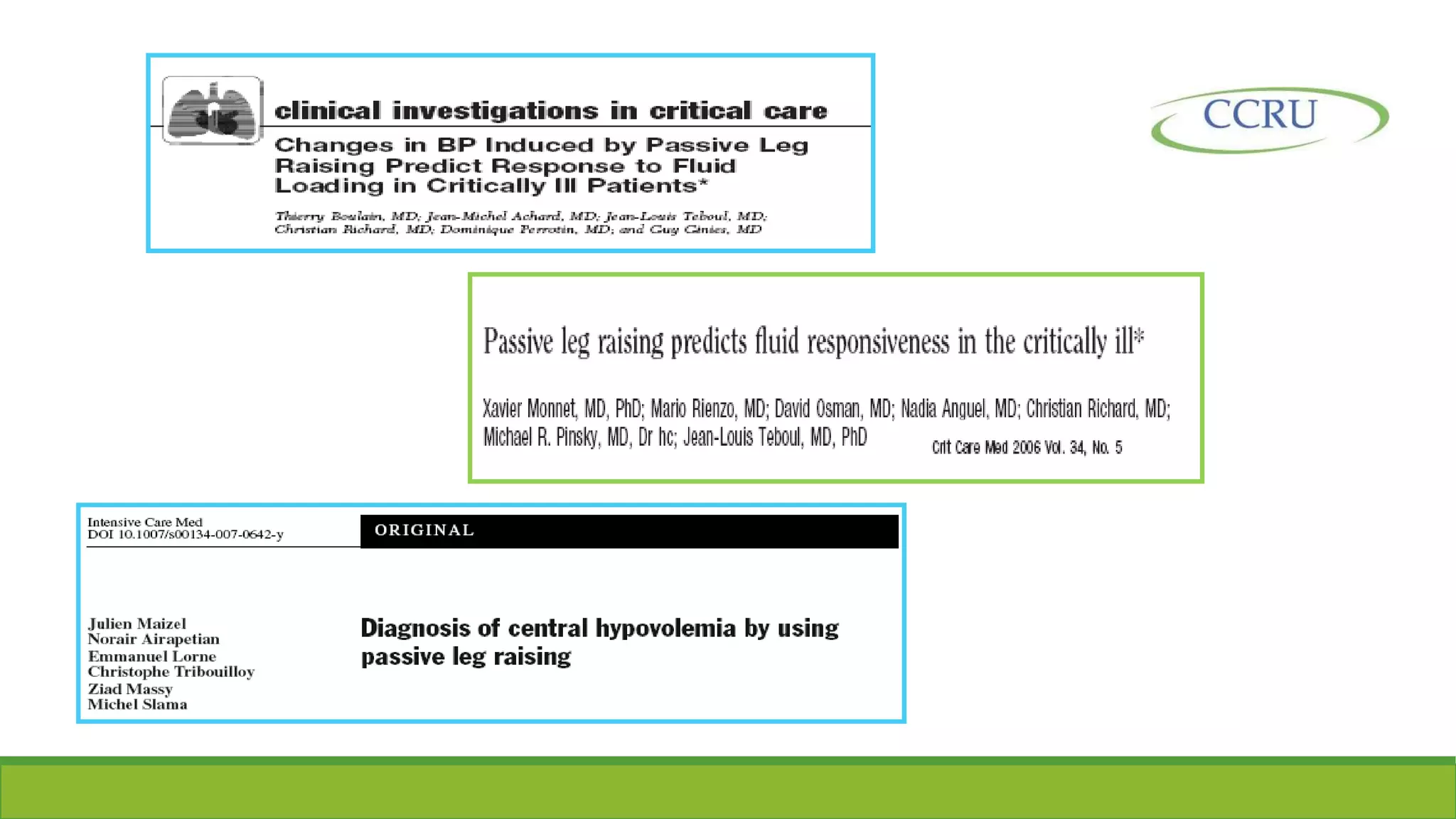 Monitoring Fluid Responsiveness in ICU | PPTX