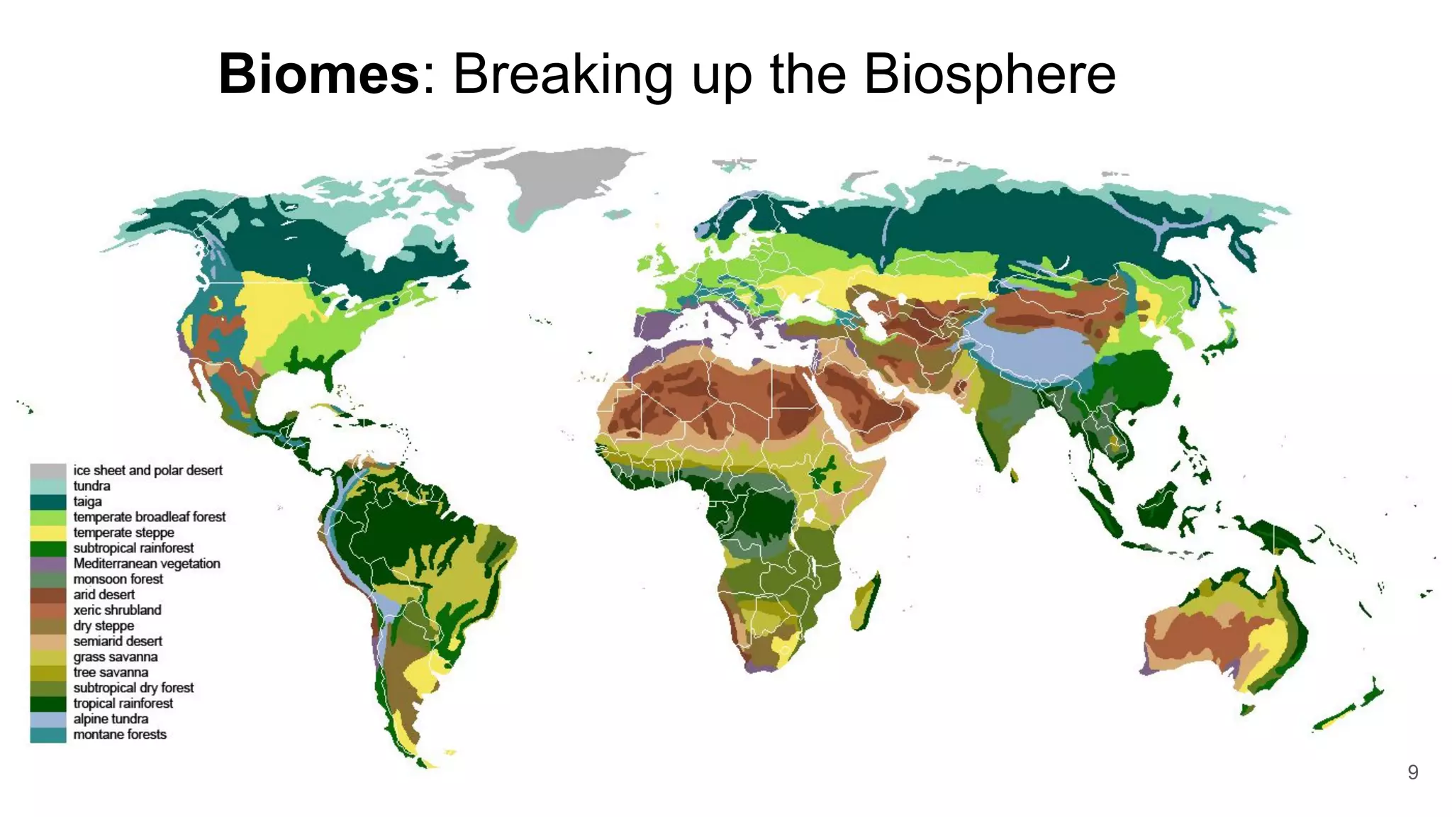 Monitoring Global Biome Dynamics from Space | PDF