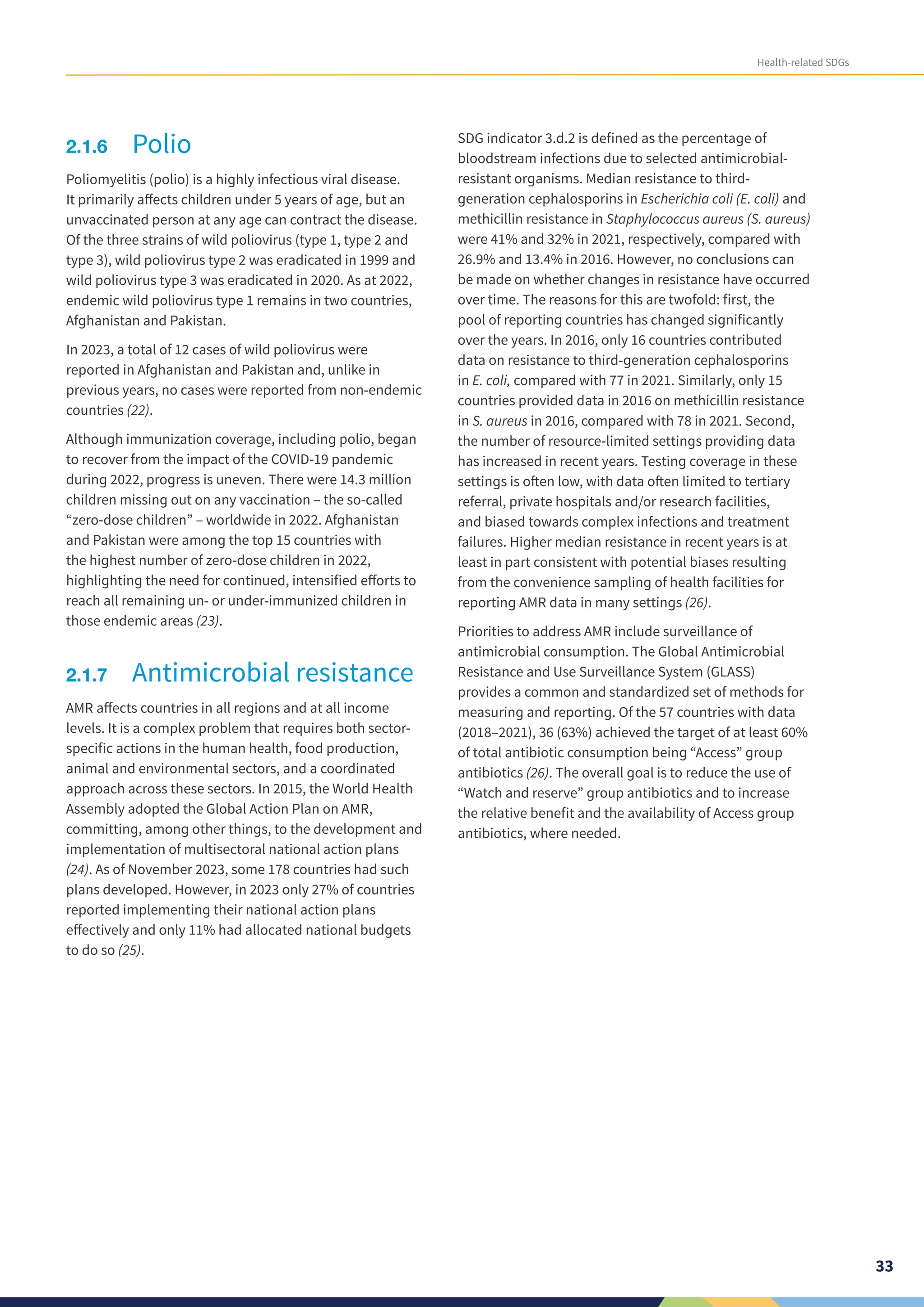 Monitoring Health for the SDGs - Global Health Statistics 2024 - WHO | PDF