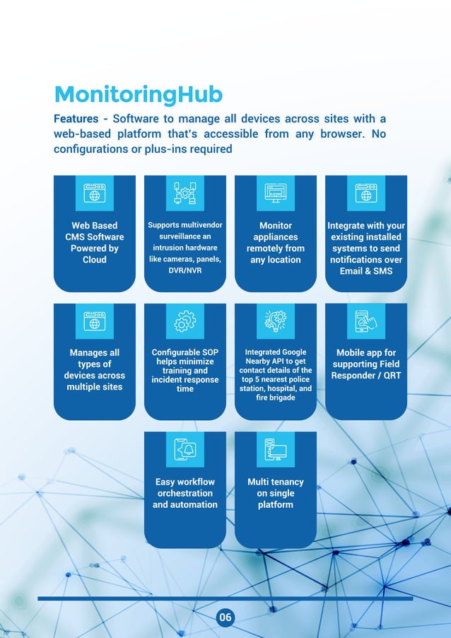 Cloud-based monitoring solutions https://intellve.com/ | PDF