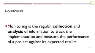 Monitoring implementation of work plan | PDF