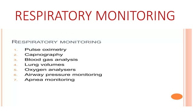 BASIC MONITORING IN ANAESTHESIA PRESENTATION.pptx | Lung and ...