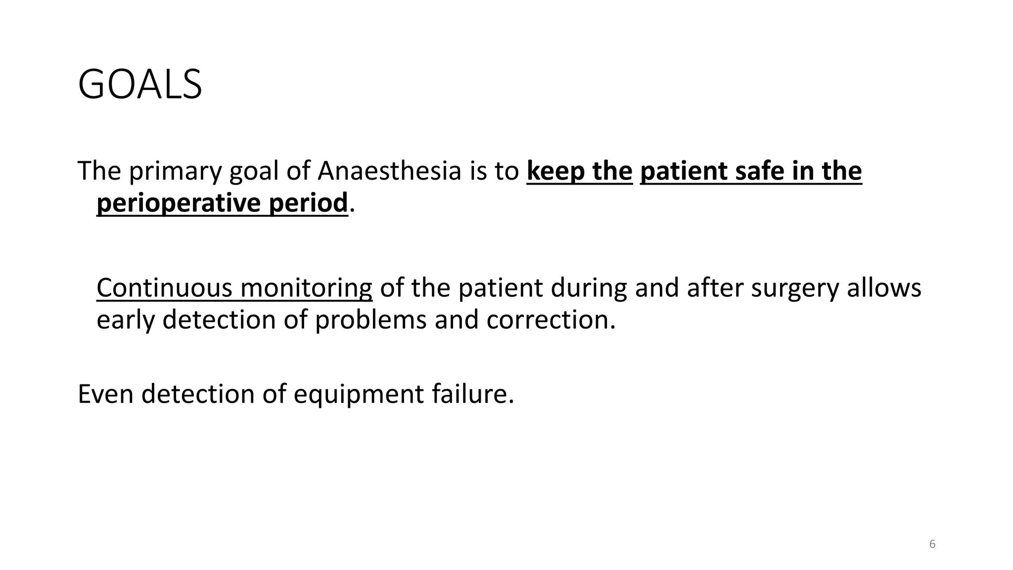 Monitoring in anaesthesia by stanley ogochukwu okerulu | PPTX