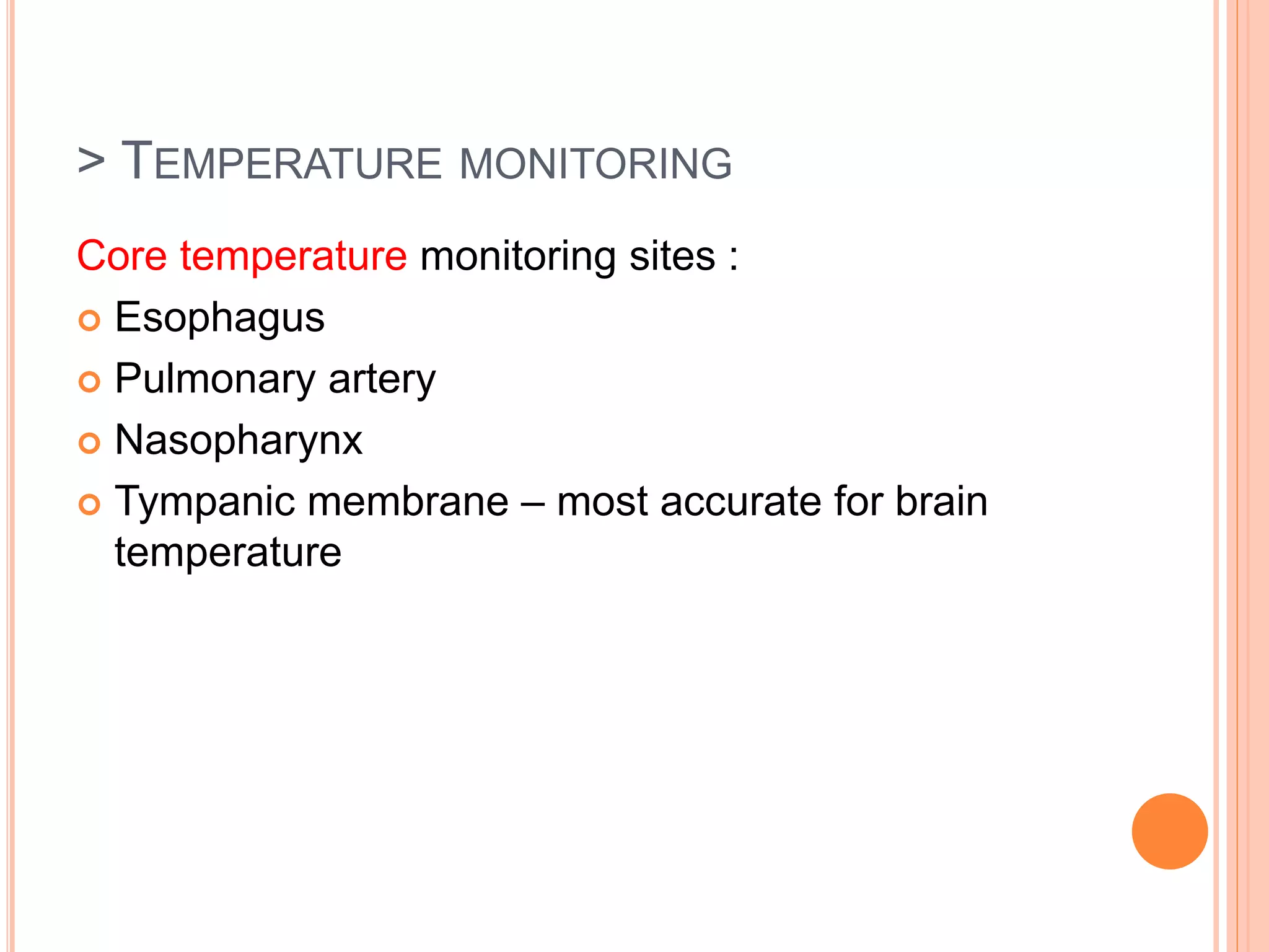 Monitoring in anaesthesia ro | PPTX
