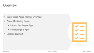 Monitoring in Azure | PPTX
