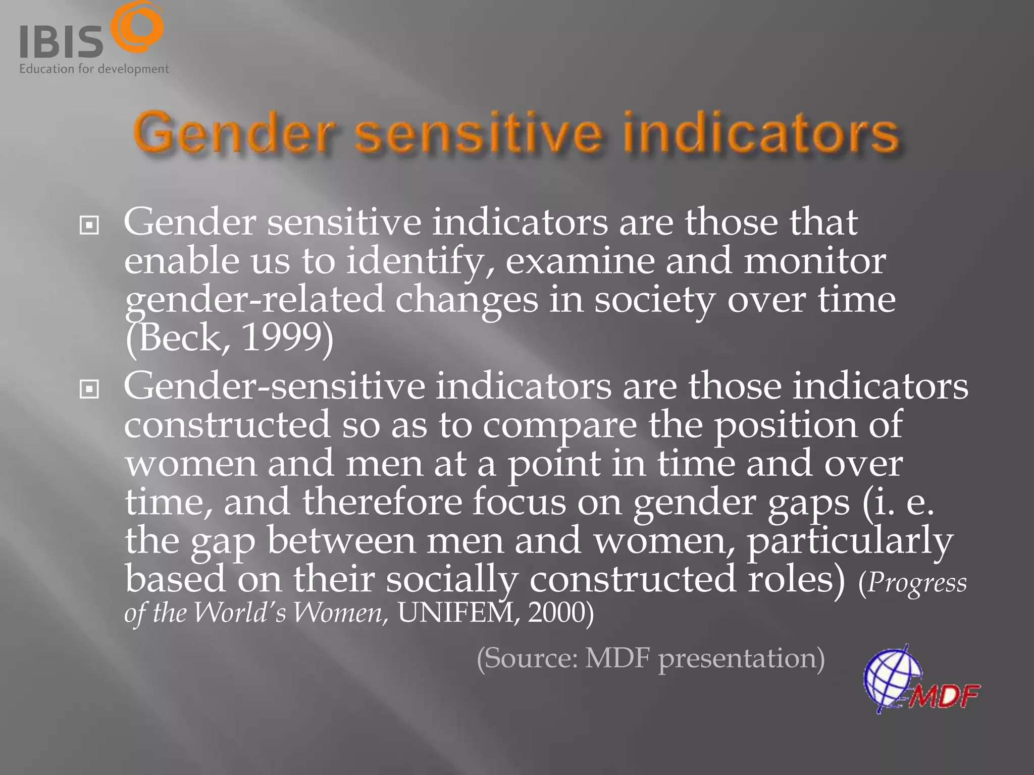 Monitoring indicators | PPTX