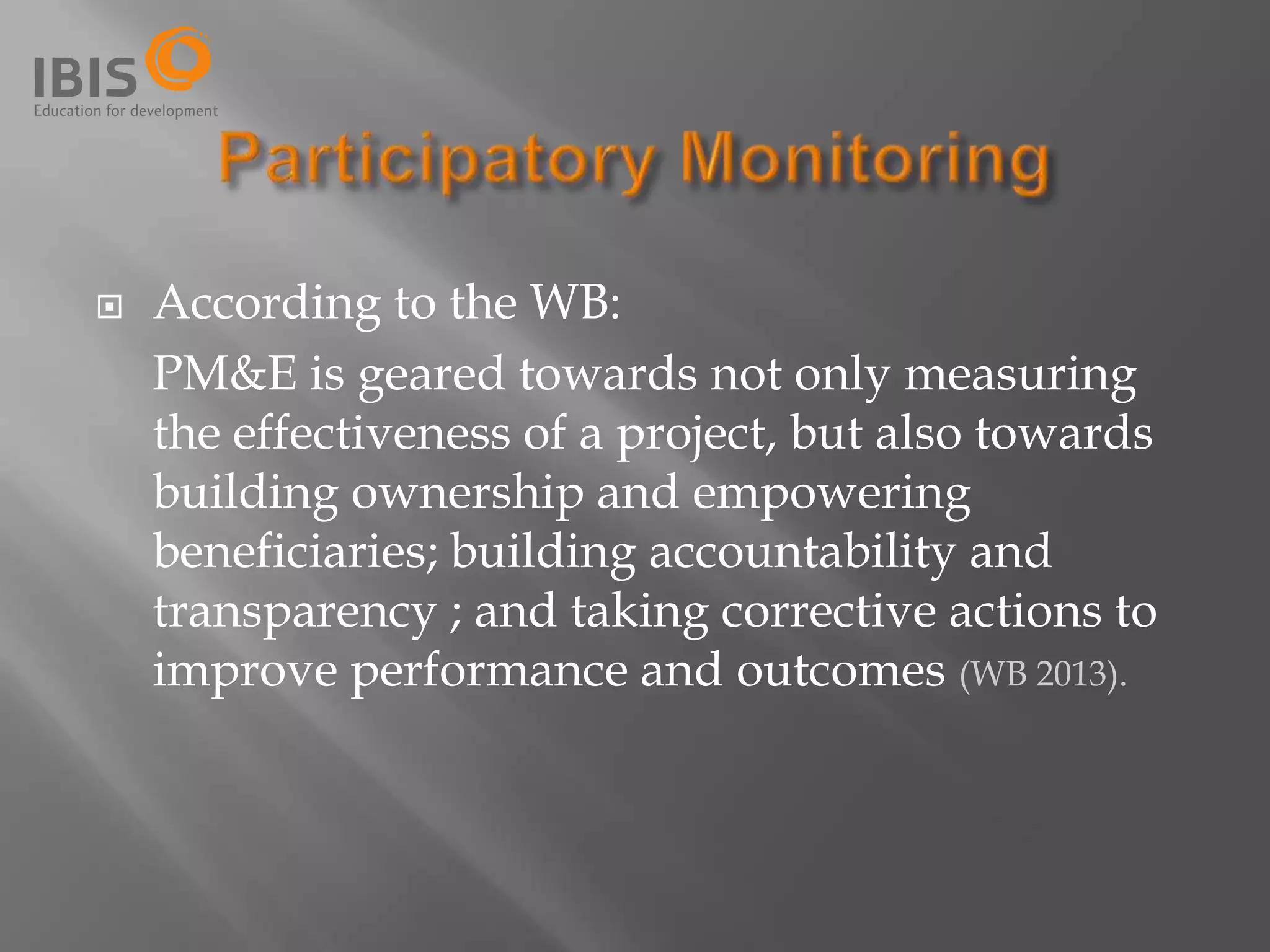 Monitoring indicators | PPTX