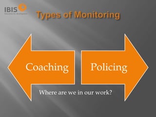 Monitoring indicators | PPTX