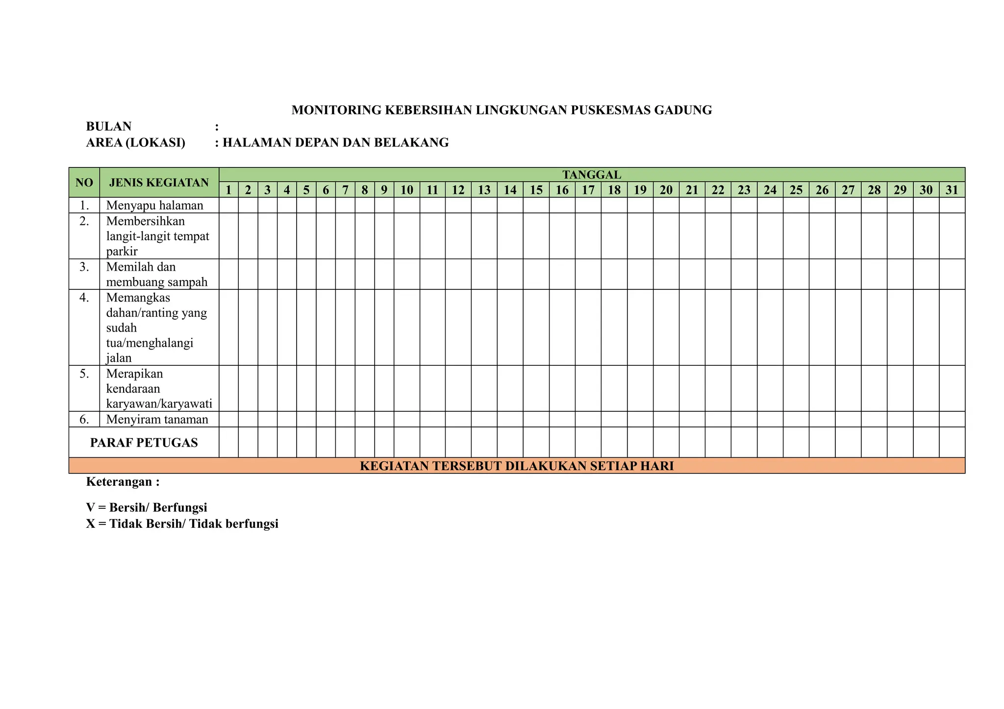 MONITORING KEBERSIHAN LINGKUNGAN PUSKESMAS.docx