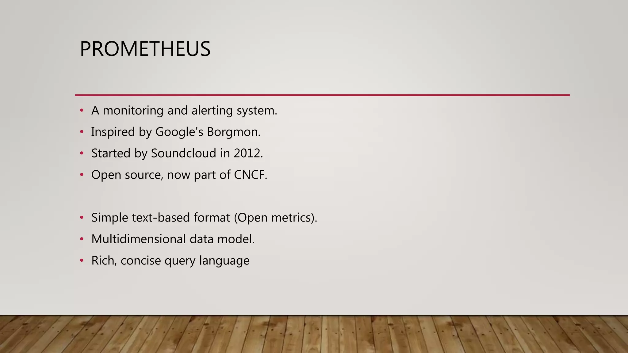 Monitoring kubernetes with prometheus | PPT