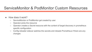 Monitoring kubernetes with prometheus-operator | PPTX | Operating ...