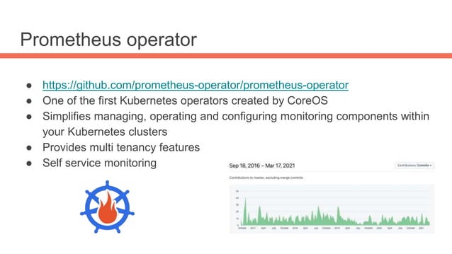 Monitoring kubernetes with prometheus-operator | PPT