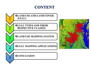 Monitoring Land Use and Land Cover through Remote Sensing and GIS | PPTX