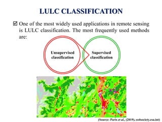 Monitoring Land Use and Land Cover through Remote Sensing and GIS | PPTX