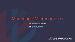 Monitoring Microservices | PDF | Computer Networking | Computing
