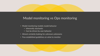 Monitoring Models in Production | PPT