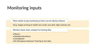 Monitoring Models in Production | PPT