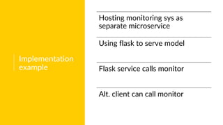 Monitoring Models in Production | PPT