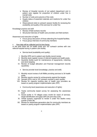 Monitoring Of Government Programmes | PDF