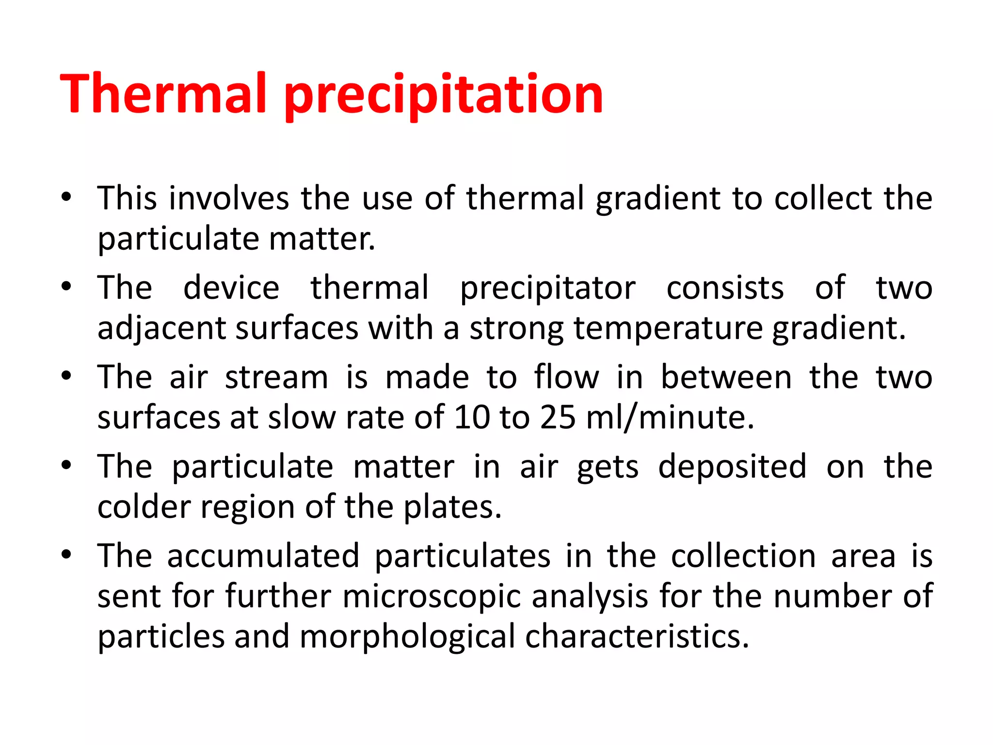 Monitoring of Particulate matter | PPTX