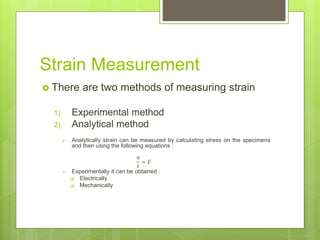 Monitoring of strain and seismic vibrations in structures | PPT