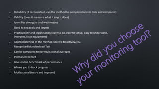 Monitoring Performance | PPTX