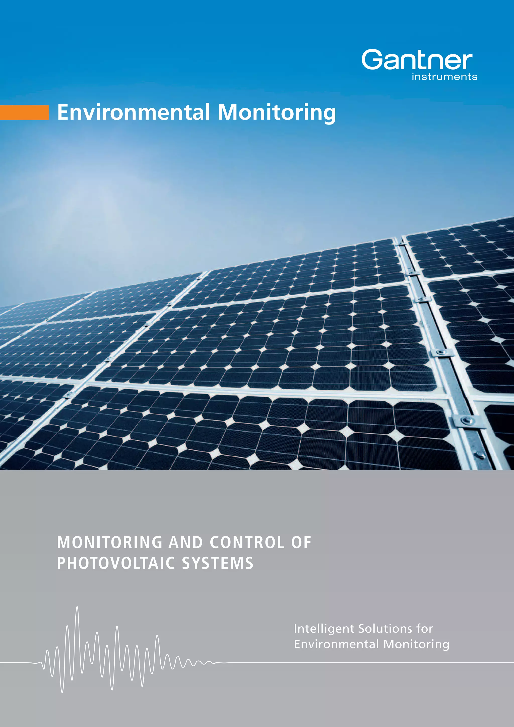 Monitoring photovoltaique GANTNER INSTRUMENTS FRANCE | PDF