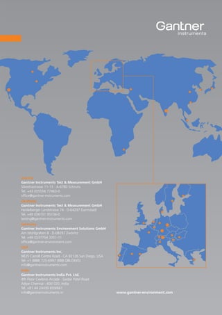 Monitoring photovoltaique GANTNER INSTRUMENTS FRANCE | PDF