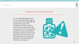 Monitoring Plan and Basic Monitoring Visits: Everything that a CRA ...