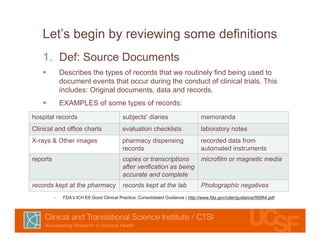 Update on Monitoring & Electronic Medical Records at UCSF: Preparing ...