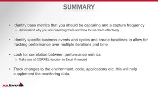 Monitoring sql server | PPTX