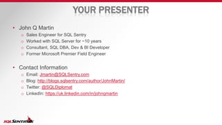Monitoring sql server | PPTX