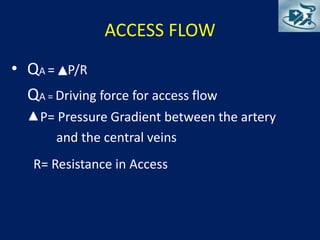 Monitoring & surveillance of vascular access | PPTX