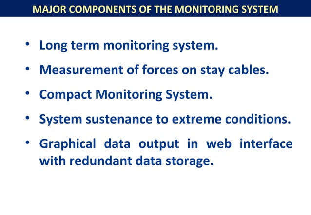 Bridge Structure Health Monitoring System Ppt Operating Systems Computer Software And