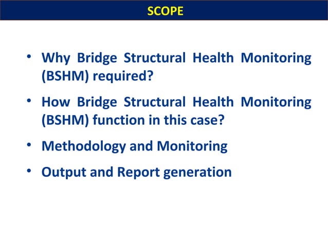 Bridge Structure Health Monitoring System Ppt Operating Systems Computer Software And