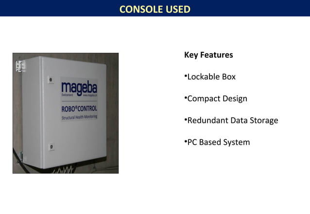 Bridge Structure Health Monitoring System Ppt Operating Systems Computer Software And