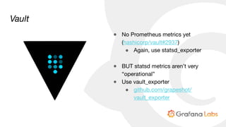 Monitoring the Hashistack with Prometheus | PPT