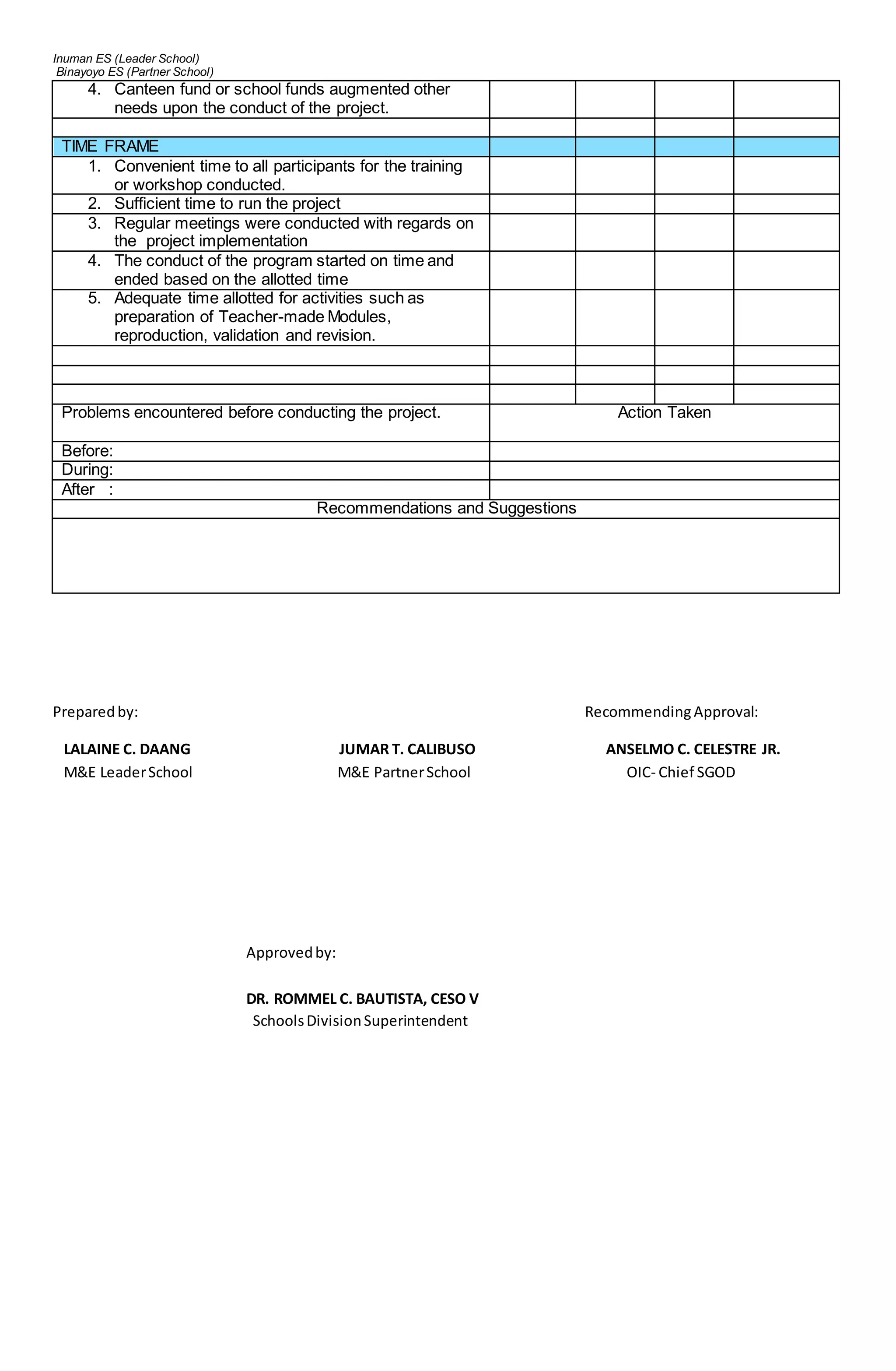 Monitoring tool partner school | DOCX