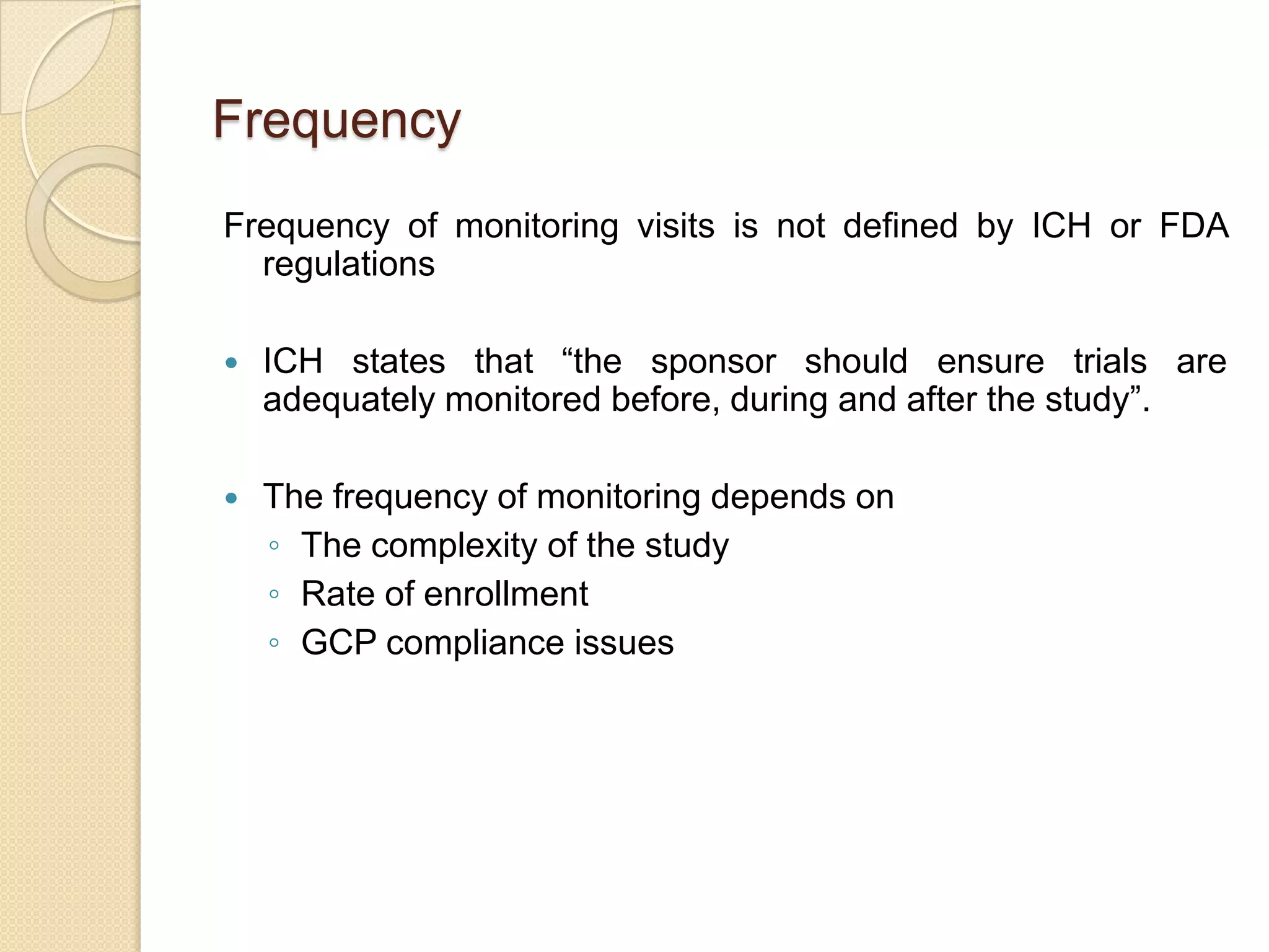 Monitoring Visits | PPTX