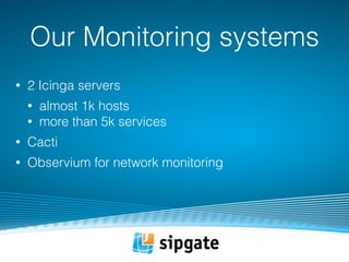 OSMC 2014: Monitoring VoIP Systems | Sebastian Damm | PPT