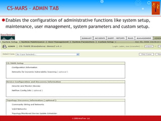 Monitoring With Alterpoint And Cs Mars | PPT