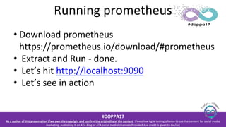 Monitoring with Prometheus | PPTX | Computer Software and Applications | Computing