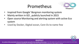 Monitoring with Prometheus | PPTX | Computer Software and Applications | Computing
