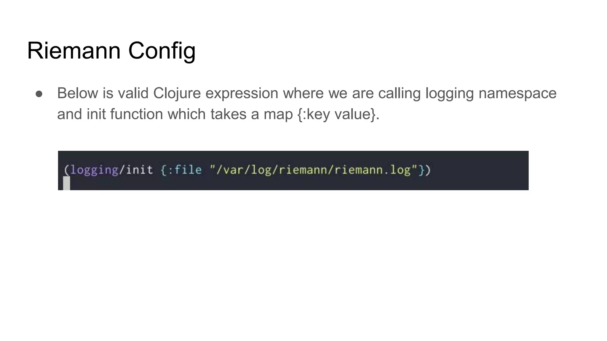 Monitoring with riemann | PPTX