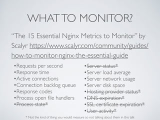 Monitoring your API | PPT